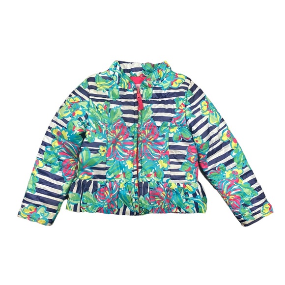 Lilly Pulitzer | Jackets & Coats | Lilly Pulitzer Girls Puffer Coat ...